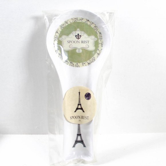 Kitchen | Nwt Y2k Rustic French Country Style Paris Eifel Tower Olive ...